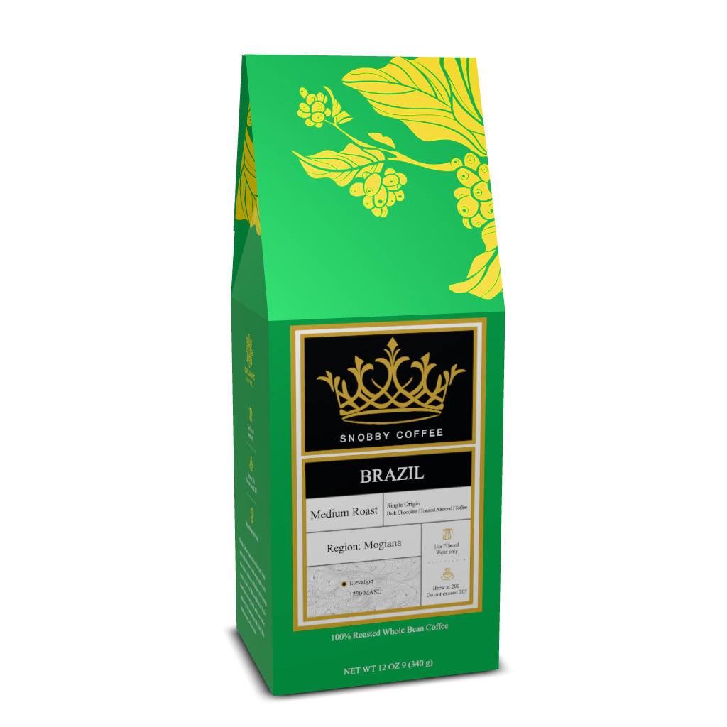 Brazil Medium Roast – SnobbyCoffee